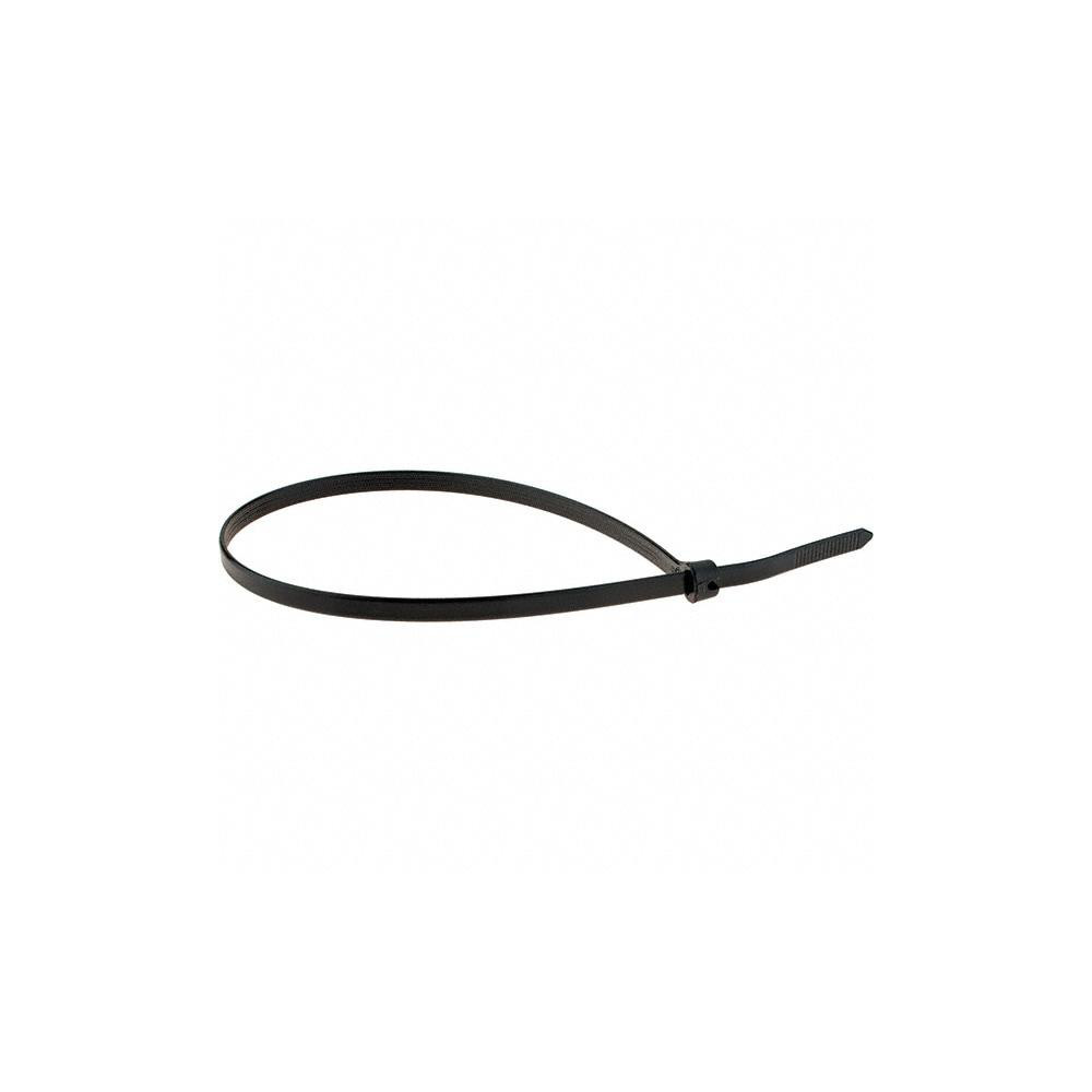 Thomas & Betts - Standard Cable Tie: 11.6" Long, Black, Nylon | MSC Direct