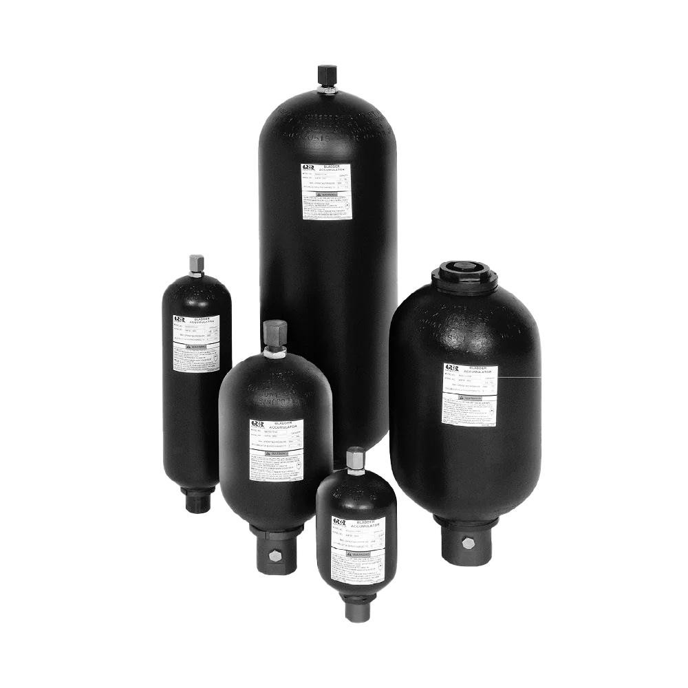 Parker - 1 Gallon Tank Capacity, Bladder Type Accumulator | MSC Direct