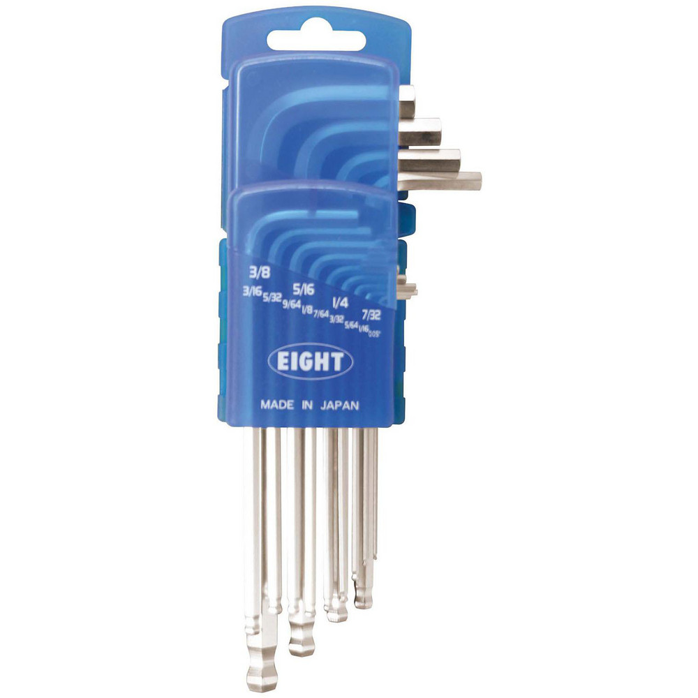 Eight Tool - Hex Key Sets: Yes, L-Handle, Inch | MSC Direct