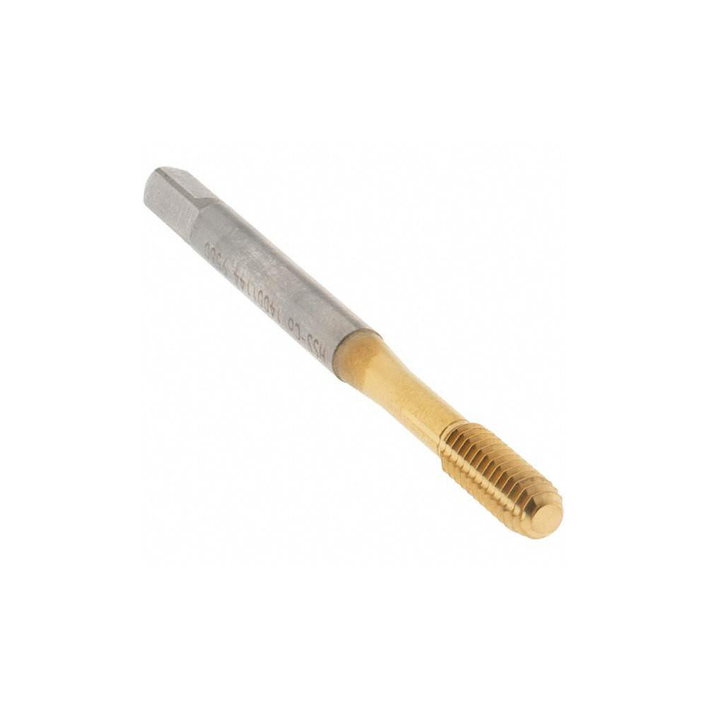 OSG - Thread Forming Tap: #8-32 UNC, Modified Bottoming Chamfer, Cobalt, TiN Finish | MSC Direct