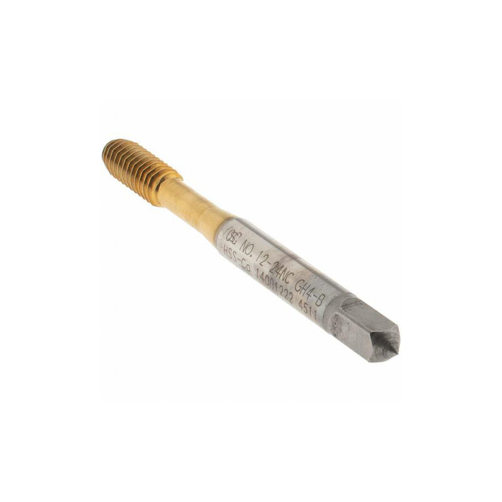 OSG - Thread Forming Tap: #12-24 UNC, Modified Bottoming Chamfer ...