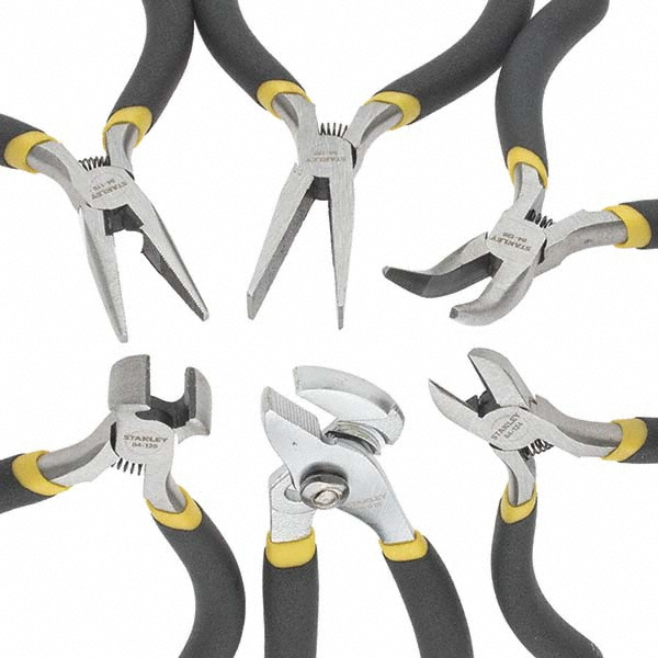 Stanley - 6 Piece Mini Plier Set - 09682980 - MSC Industrial Supply