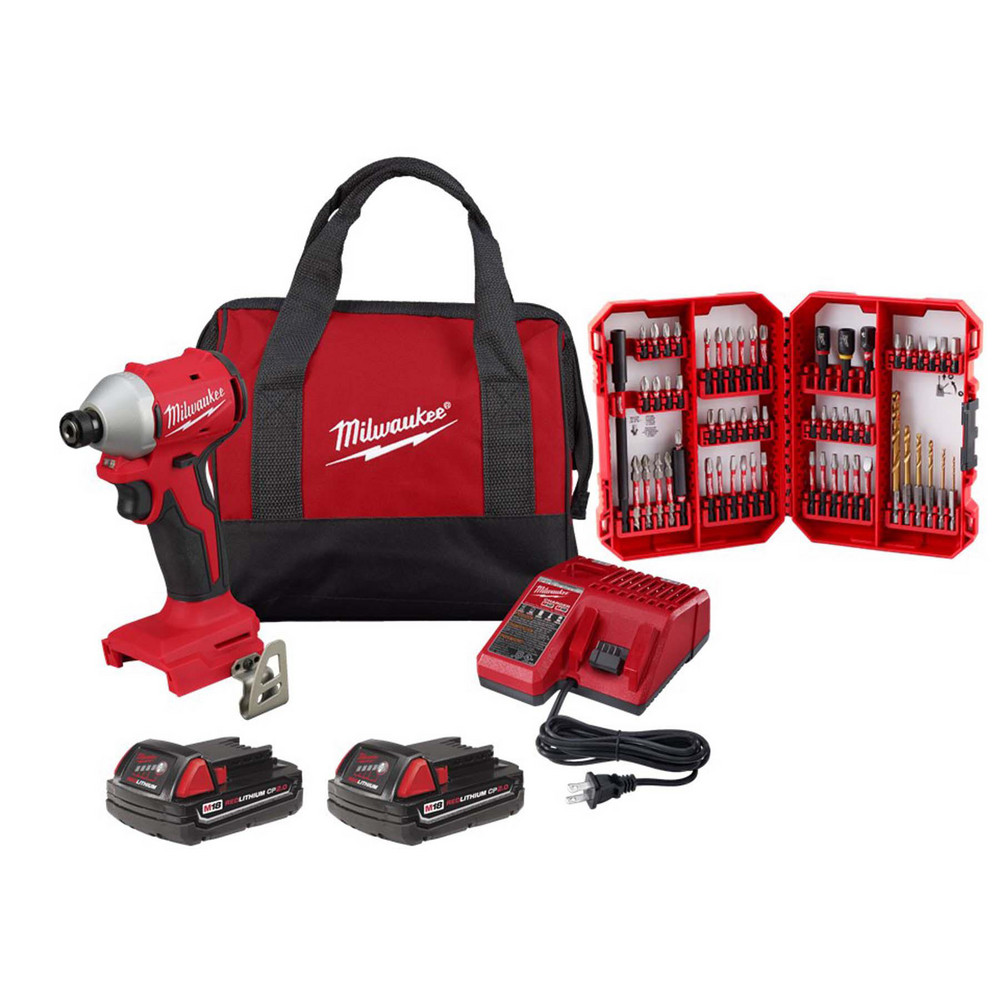 Milwaukee Tool - Impact Drivers: Voltage: 18.00; Handle Type: Pistol ...