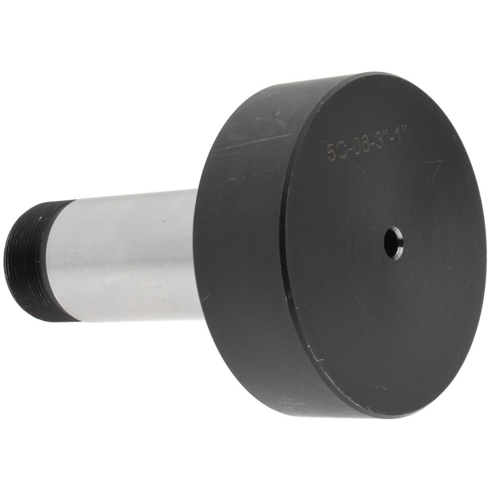 Value Collection - 1" Head Length, 3" Face Dia, Steel, 5C Collet ...