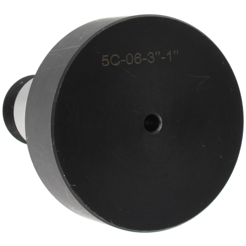 Value Collection - 1" Head Length, 3" Face Dia, Steel, 5C Collet ...