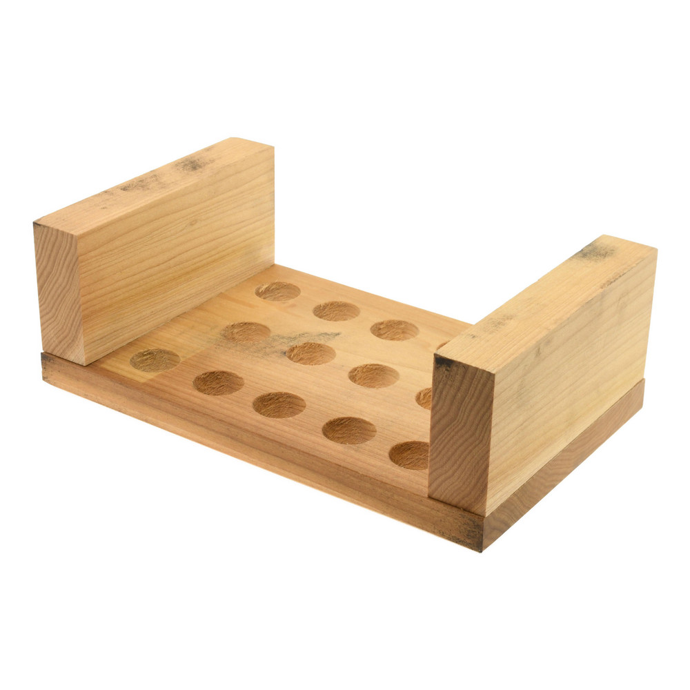 Made in USA - 14 Collet, R8 Wood Collet Rack and Tray | MSC Direct