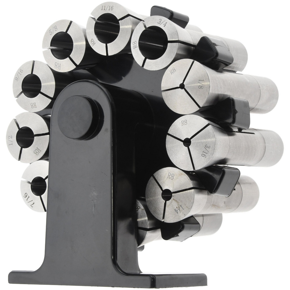 Value Collection - Collet Set: 11 Pc, 1/8 to 3/4" Capacity | MSC Direct