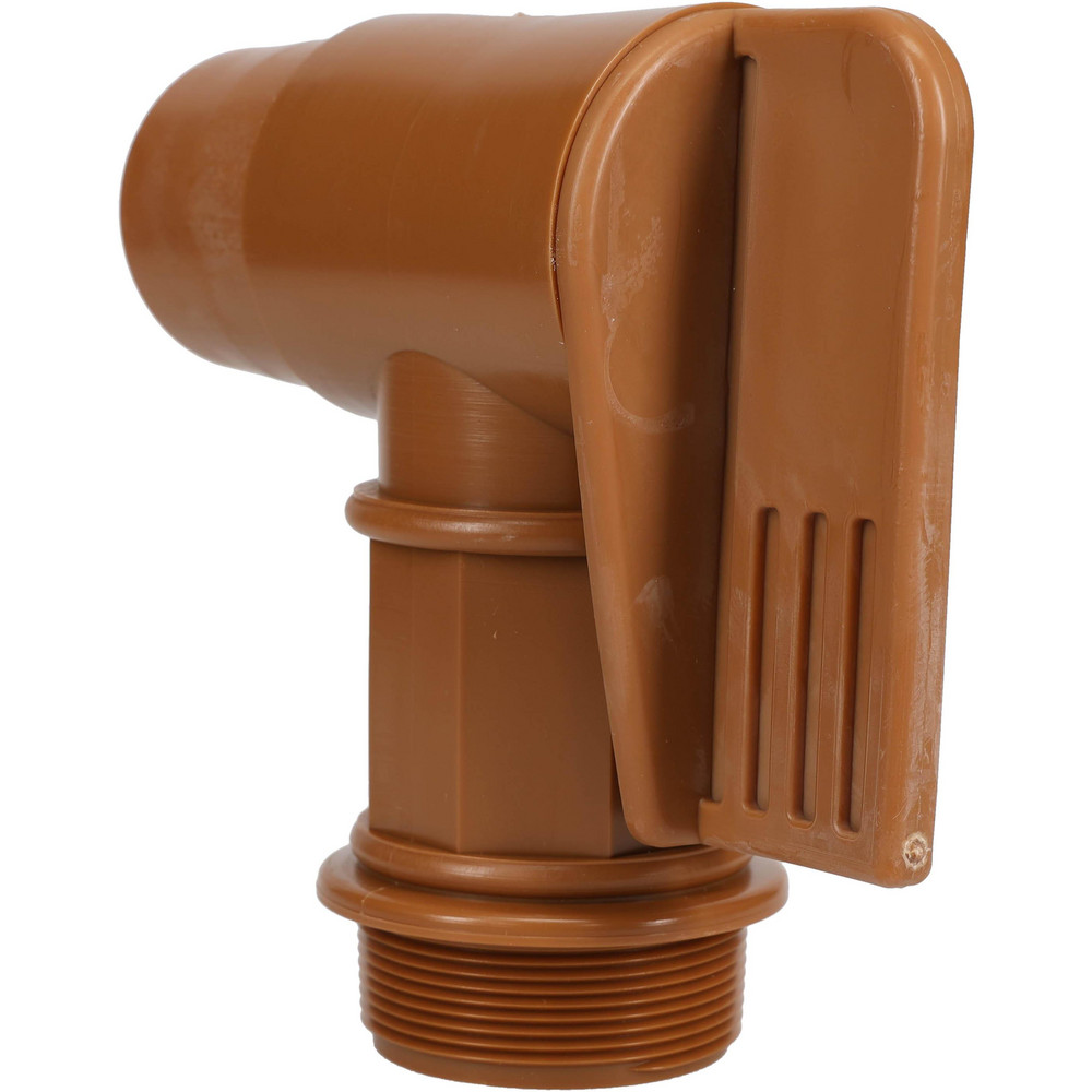 Made in USA - 2" NPT Polyethylene Rigid Drum Faucet | MSC Direct