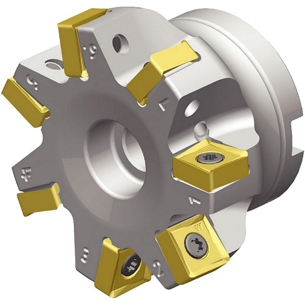 Widia - Indexable Square-Shoulder Face Mill: VSM890D250Z07S075SN12, 2-1 ...