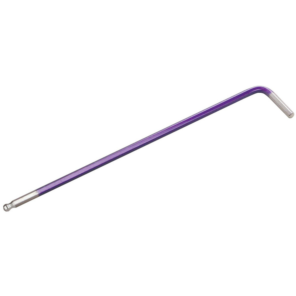 Eight Tool - L-Handle Hex Key: 3/32", Ball End, Extra Long Arm | MSC Direct
