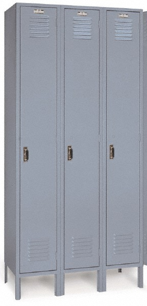 Lyon - 3 Door, 1 Tier, Locker - 09792763 - MSC Industrial Supply