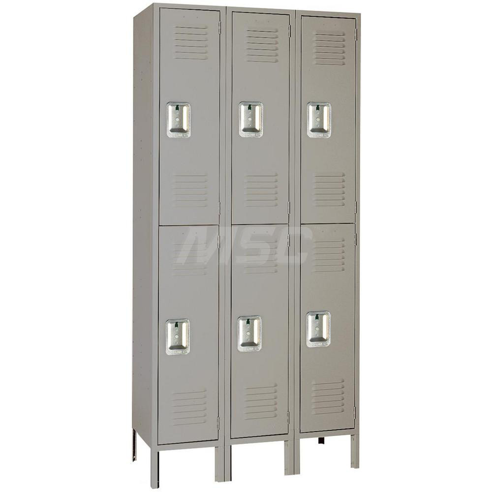 Lyon - 6 Door, 2 Tier, Locker - 09792995 - MSC Industrial Supply