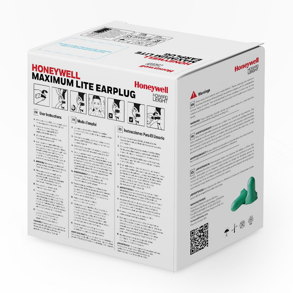 Howard Leight - Earplugs: 30 dB, Foam, Contoured, Roll Down, Uncorded ...