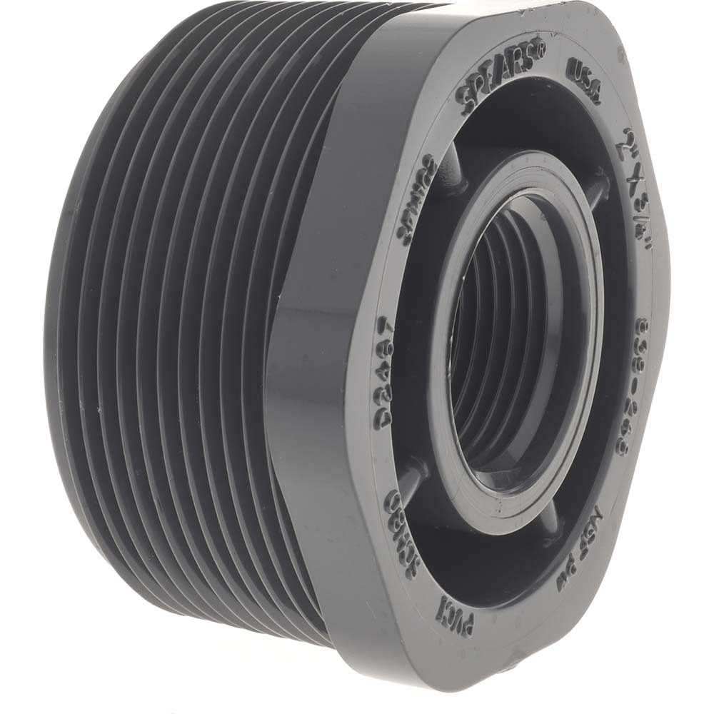 Value Collection - 2 x 3/4" PVC Plastic Pipe Reducer Bushing | MSC Direct