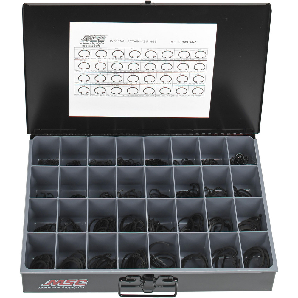 Value Collection - 640 Piece, 1/4 to 2-1/8", SpRing Assortment Steel ...