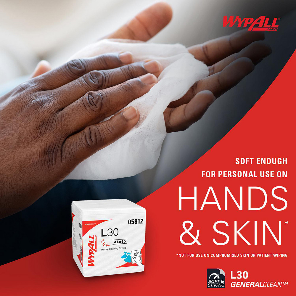 WypAll - GeneralClean™ L30 Heavy Duty Cleaning Towels (05812 ...