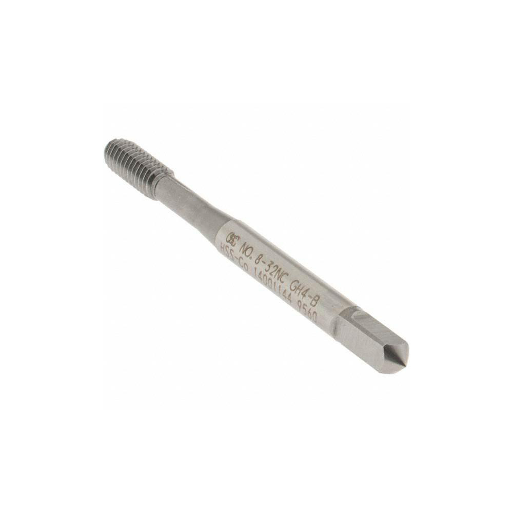 OSG - Thread Forming Tap: #8-32 UNC, Modified Bottoming Chamfer, Cobalt, Bright Finish | MSC Direct