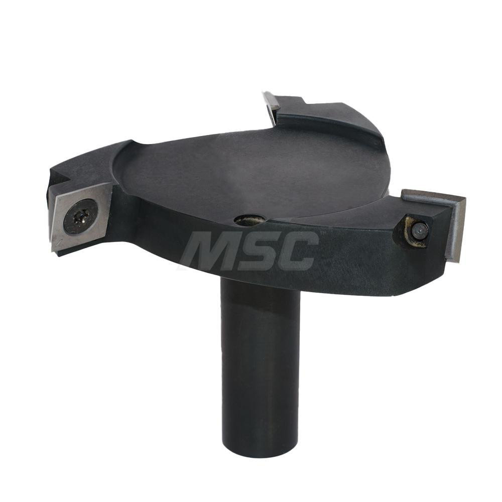 Onsrud - 4" Dia, 1/8" Max Depth, 3/4" Shank Dia, Indexable Spoilboard ...