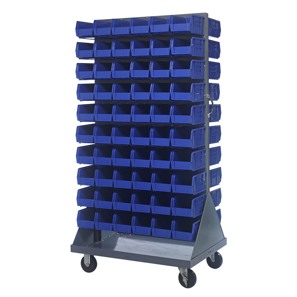 Quantum Storage - Mobile Pick Rack: Double-Sided & Mobile Louvered Rack ...