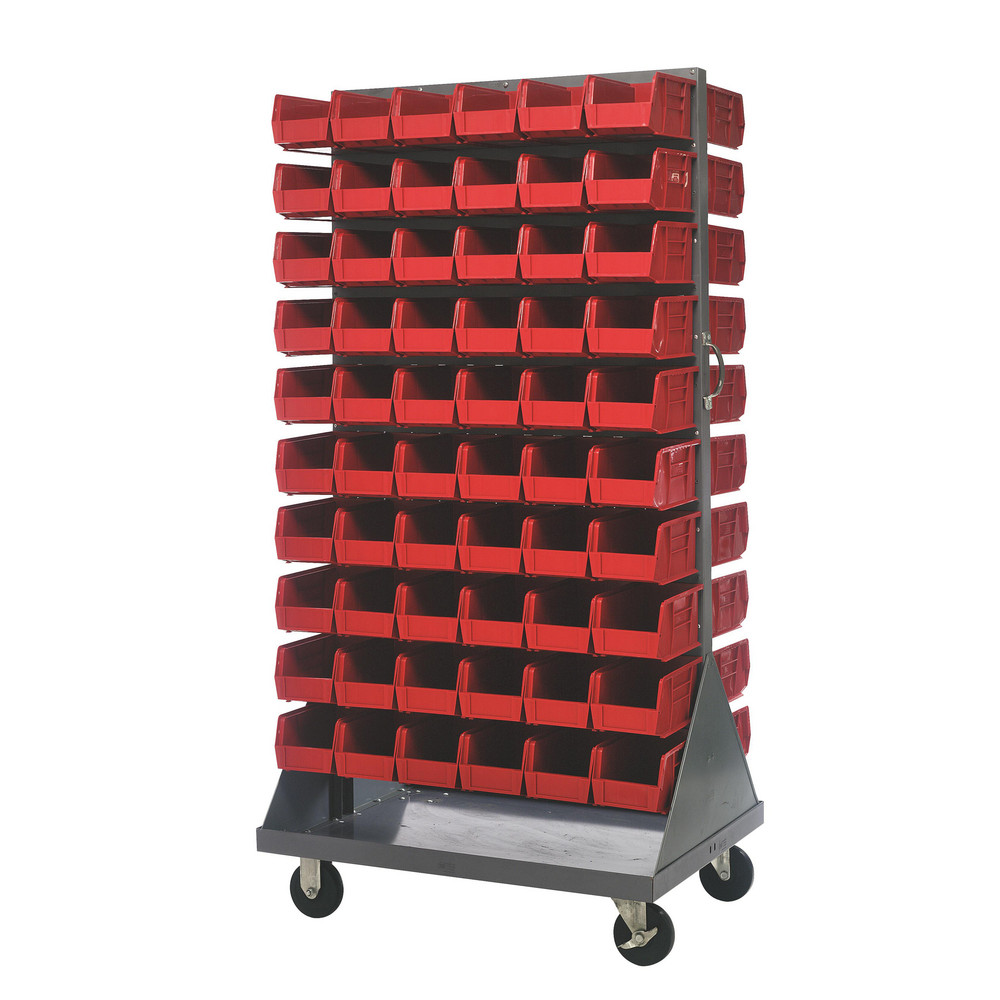 Quantum Storage - Mobile Pick Rack: Double-Sided & Mobile Louvered Rack ...