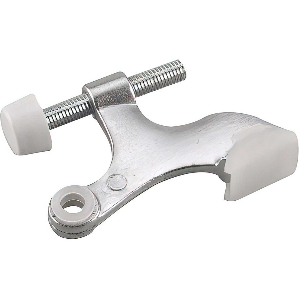 Onward - Stops: Hinge Pin Door Stop, Brushed Chrome, Metal, 2-1/2 | MSC ...