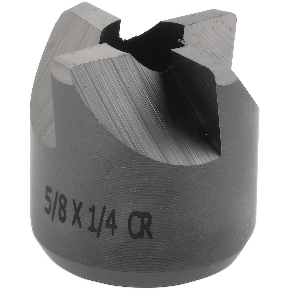 Made in USA - Reverse Counterbore: 5/8" Dia, 1/4" Pilot Hole, 4 Flutes ...