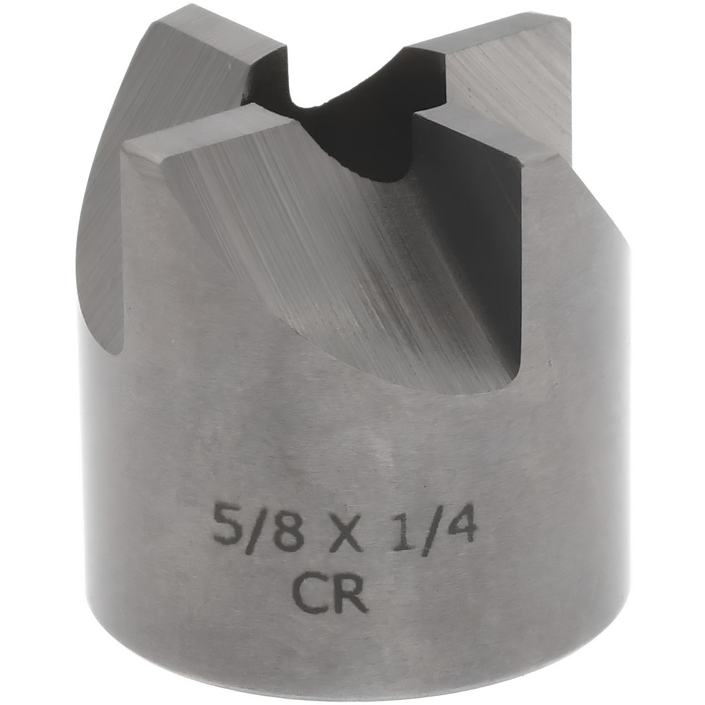 Made in USA - Reverse Counterbore: 5/8" Dia, 1/4" Pilot Hole, 4 Flutes ...