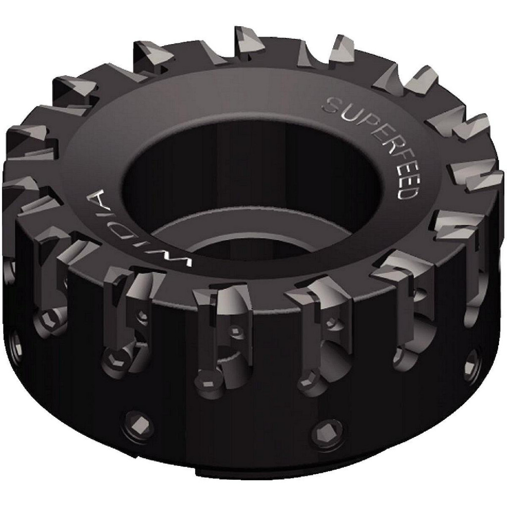 Widia - Indexable Square-Shoulder Face Mill: SF0618RH, 6'' Cut Dia, 1. ...