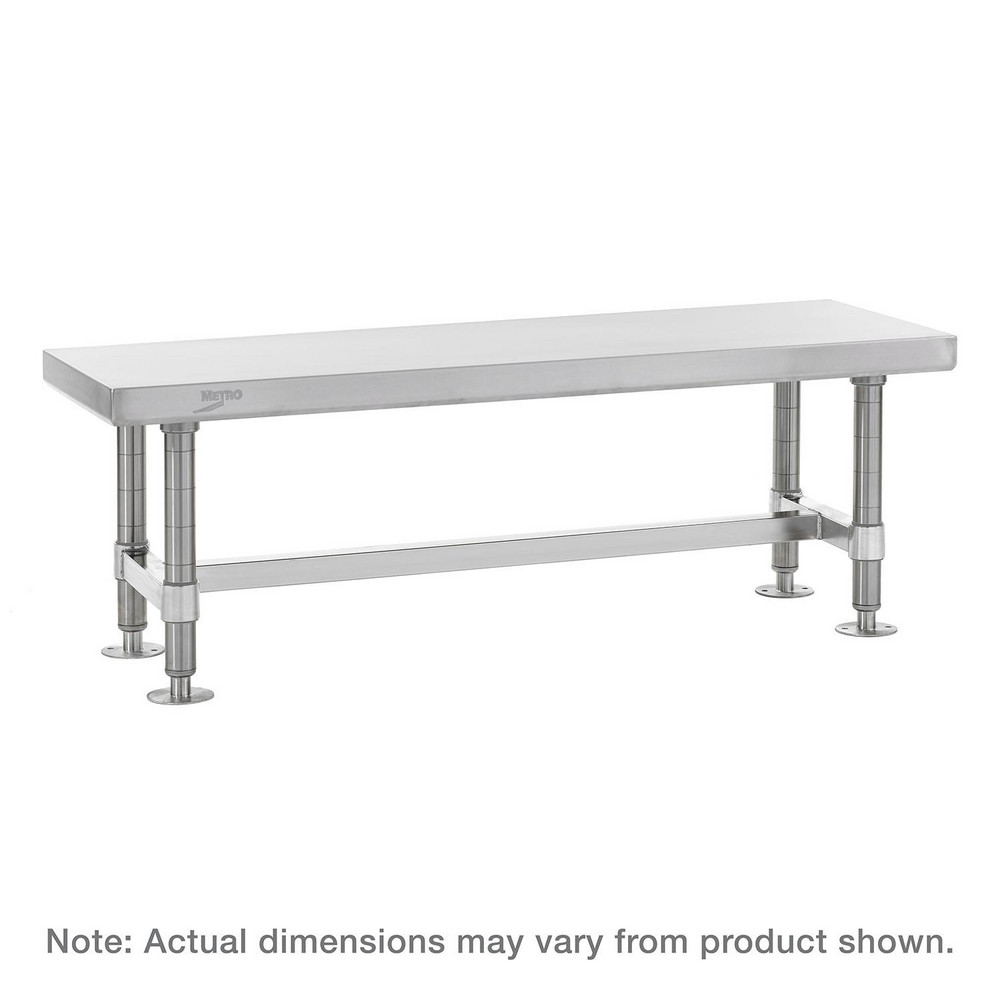 Metro - Benches; Bench Type: Gowning Bench; Leg Material: Stainless ...