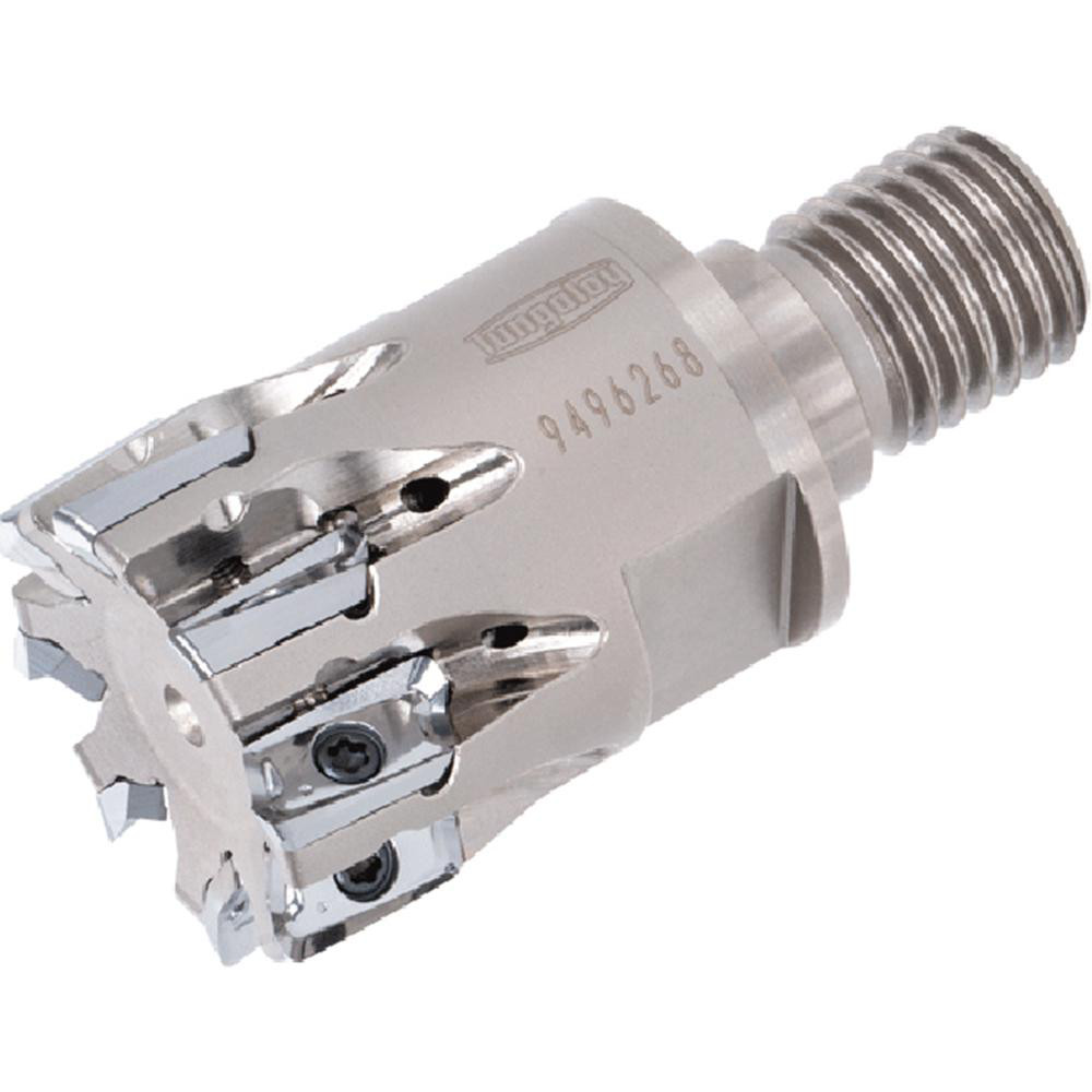 Tungaloy - Indexable Square-Shoulder End Mill: HPAV12M025M12R04, 25 mm ...