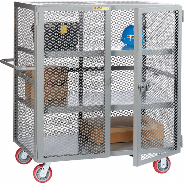 Little Giant - Lockers; Type: Heavy Duty Mesh Security Cabinet ; Number ...