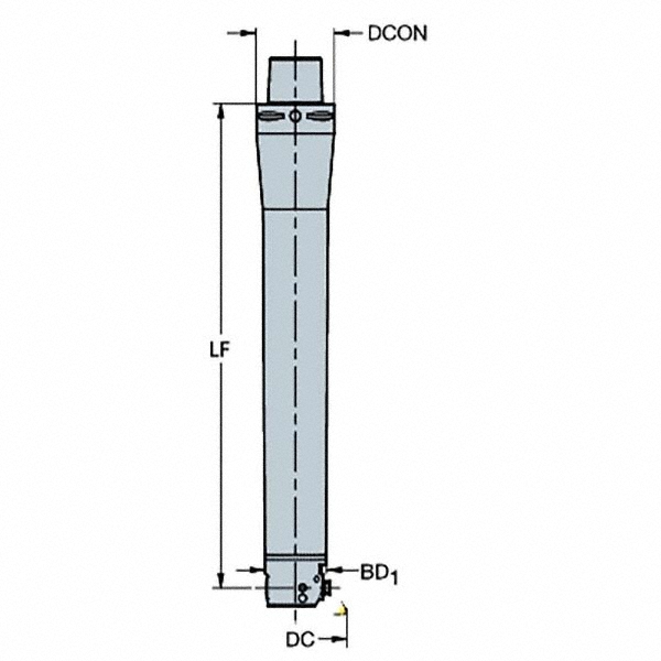 Sandvik Coromant - Boring Head Arbors, Shanks & Adapters; Shank Type ...