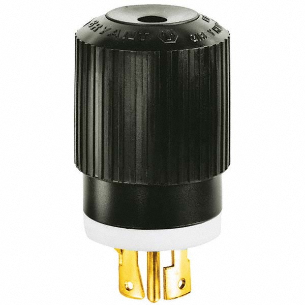 Bryant Electric - Locking Inlet: Plug, Industrial, L22-30P, 347 & 600V ...