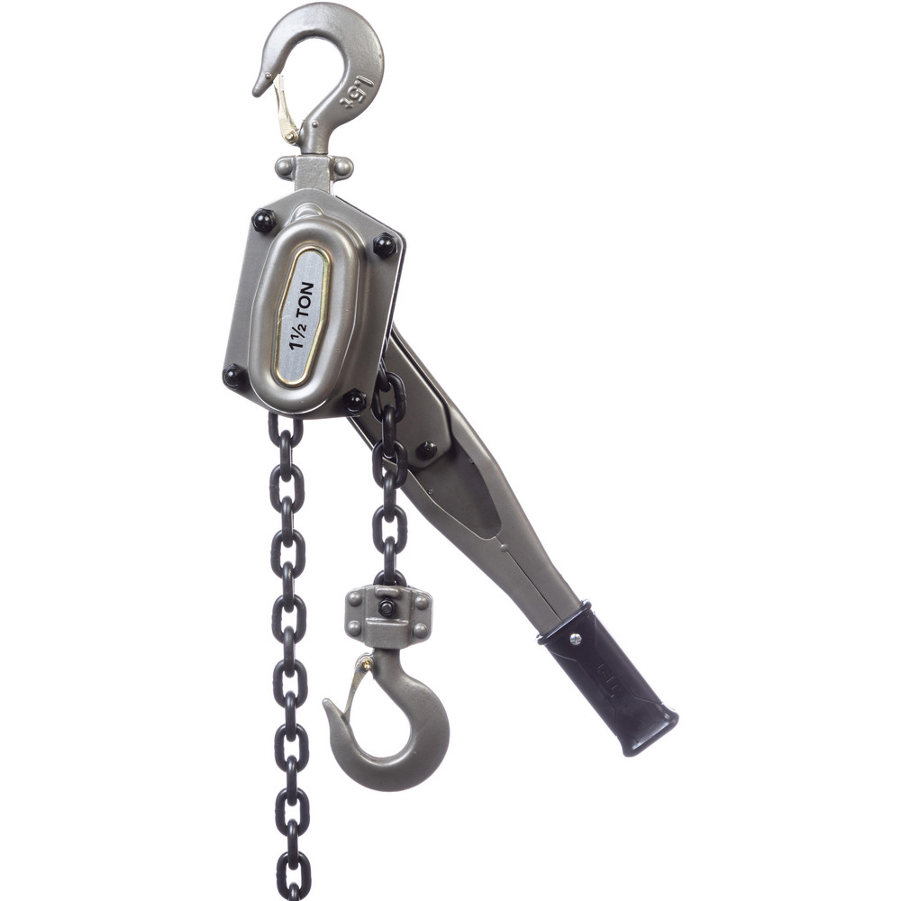 Jet - Manual Hand Chain Hoist: 3000 lb Capacity, 50' Max Lift | MSC Direct