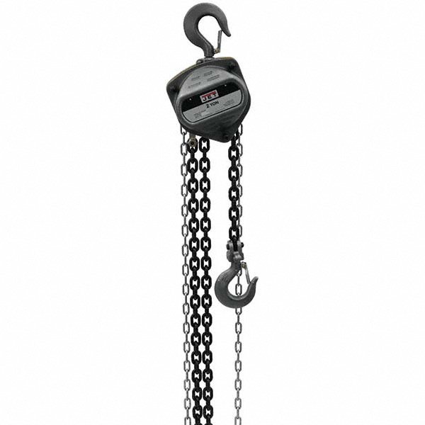 Jet - Manual Hand Chain Hoist: 4000 lb Capacity, 40' Max Lift | MSC Direct