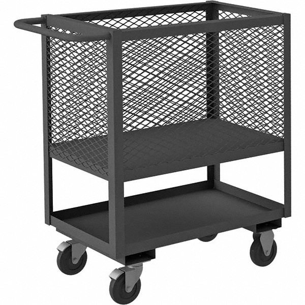 Durham - Steel Basket Truck: 1,400 lb Capacity, 40-1/8" High, 30-1/2 ...