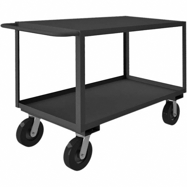Durham - Heavy-Duty Service Utility Cart: 54-1/4" Long, 24-1/4" Wide ...