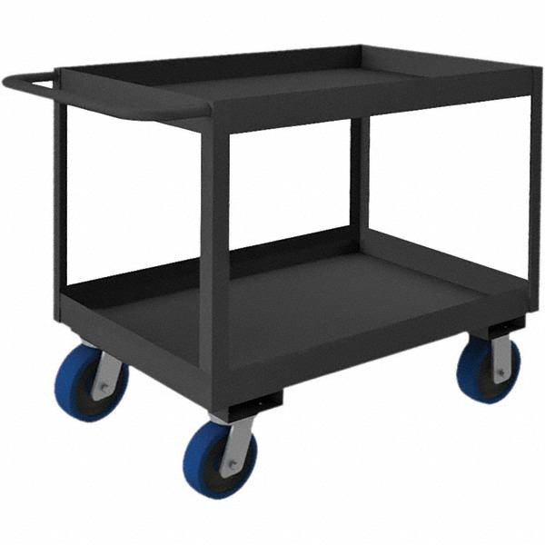 Durham - Heavy-Duty Service Utility Cart: 36-1/4" Long, 18-1/4" Wide ...