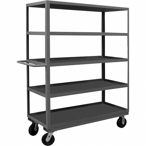 Durham - Heavy-Duty Service Utility Cart: 54-1/4" Long, 24-1/4" Wide ...