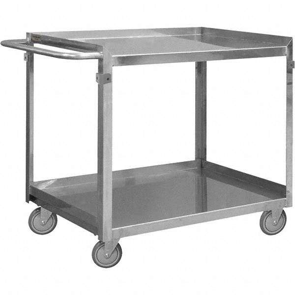 Durham - Stock Utility Cart: 42-7/16" Long, 22-1/2" Wide, Stainless ...