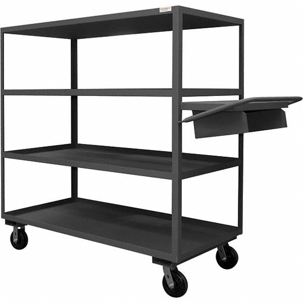 Durham - Order Picking Utility Cart: 76-3/8" Long, 30-1/4" Wide, Steel ...