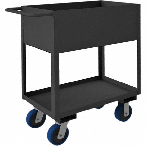 Durham - Instrument Utility Cart: 36-1/4" Long, 18-1/4" Wide, Steel ...