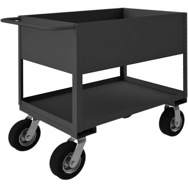 Durham - Heavy-Duty Service Utility Cart: 42-1/4" Long, 24-1/4" Wide ...