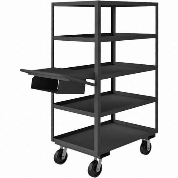 Durham - Order Picking Utility Cart: 52-3/8" Long, 24-1/4" Wide, Steel ...