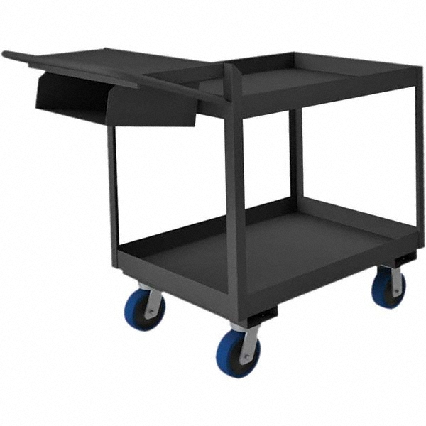 Durham - Order Picking Utility Cart: 52-3/8" Long, 24-1/4" Wide, Steel ...