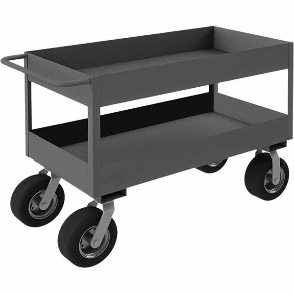 Durham - Service & Stock Utility Cart: 42-1/4" Long, 24-1/4" Wide ...