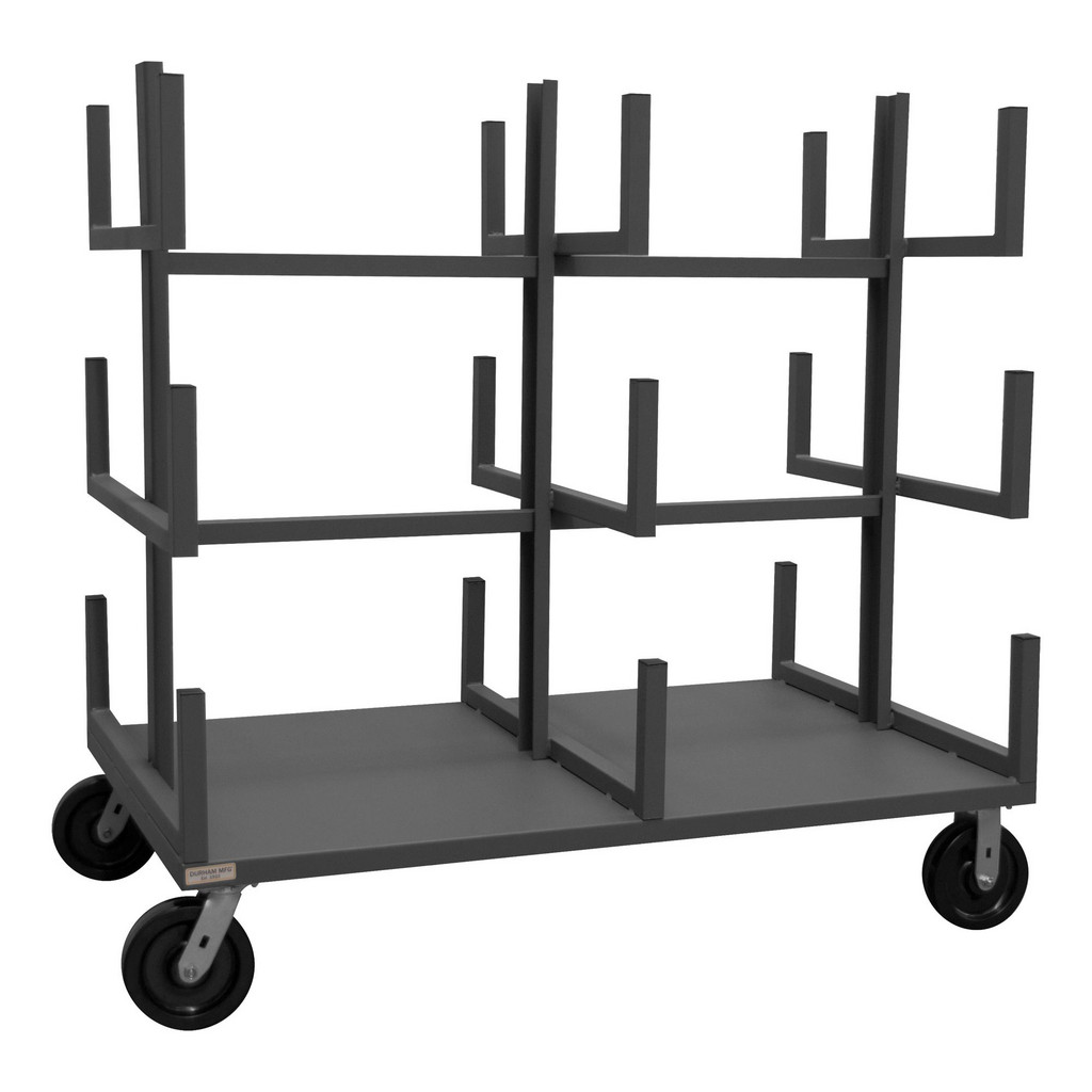 Durham - Bar Truck: Steel Platform, 36" Platform Width, 48" Platform ...