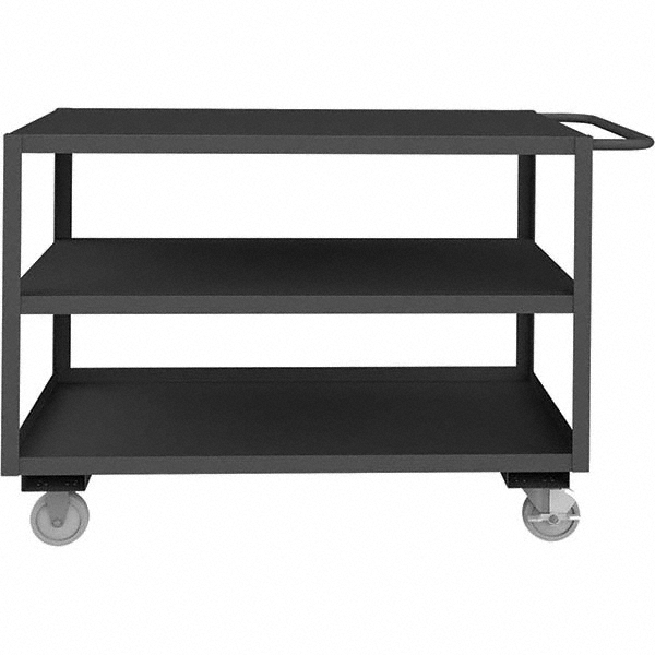 Durham - Heavy-Duty Service Utility Cart: 54-1/4" Long, 24-1/4" Wide ...