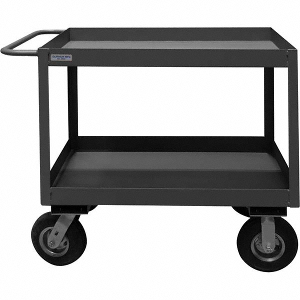 Durham - Heavy-Duty Service Utility Cart: 42-1/4" Long, 24-1/4" Wide ...