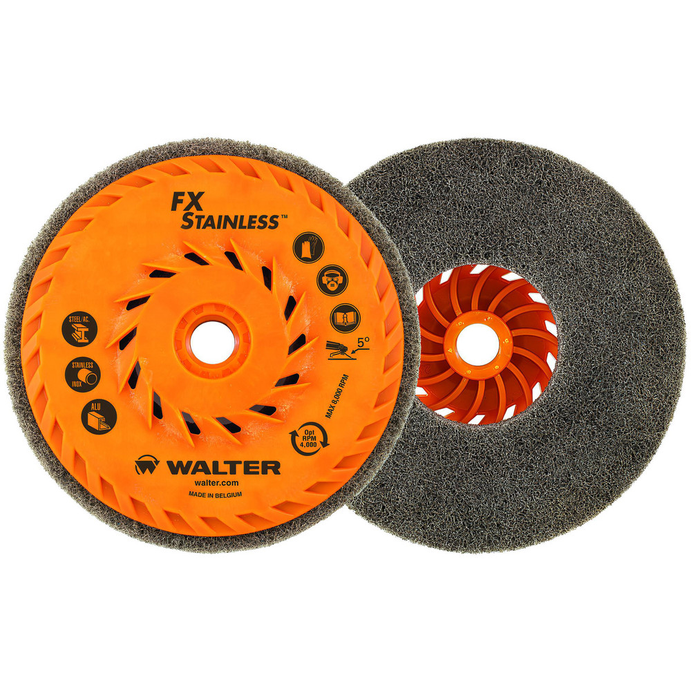 WALTER Surface Technologies - Deburring Disc: 4-1/2" Dia, 1/2" Hole ...